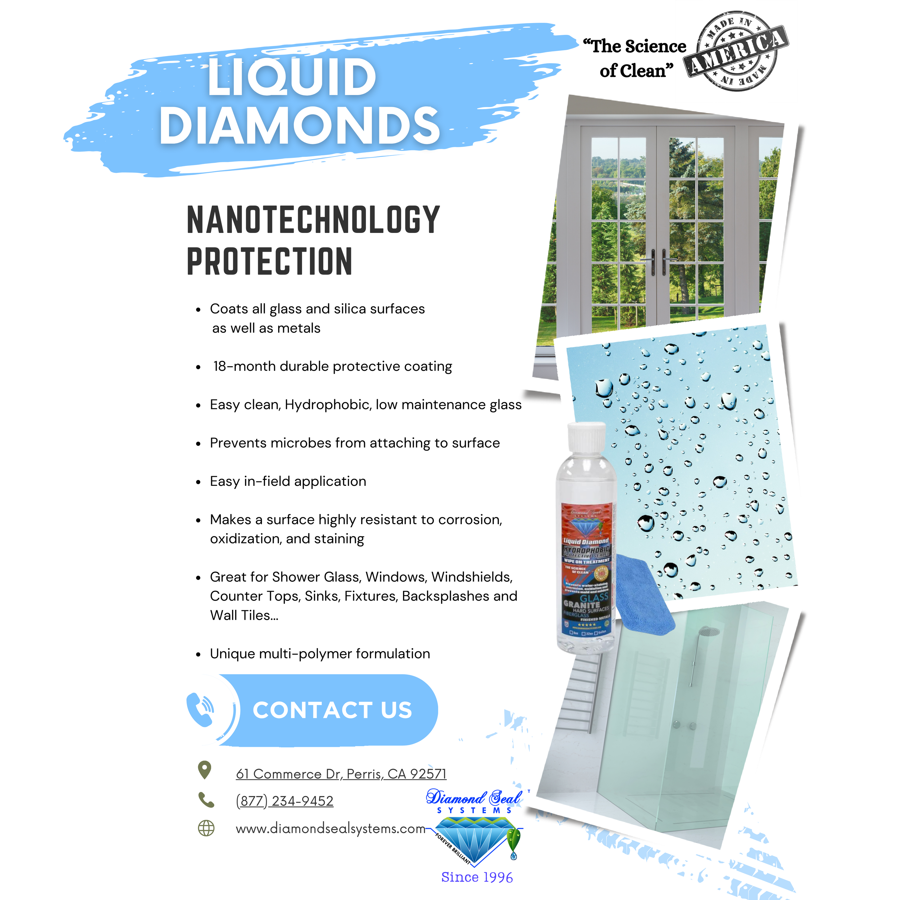 Liquid Diamond Multi-Surface Protective Treatment – Diamond Seal Systems